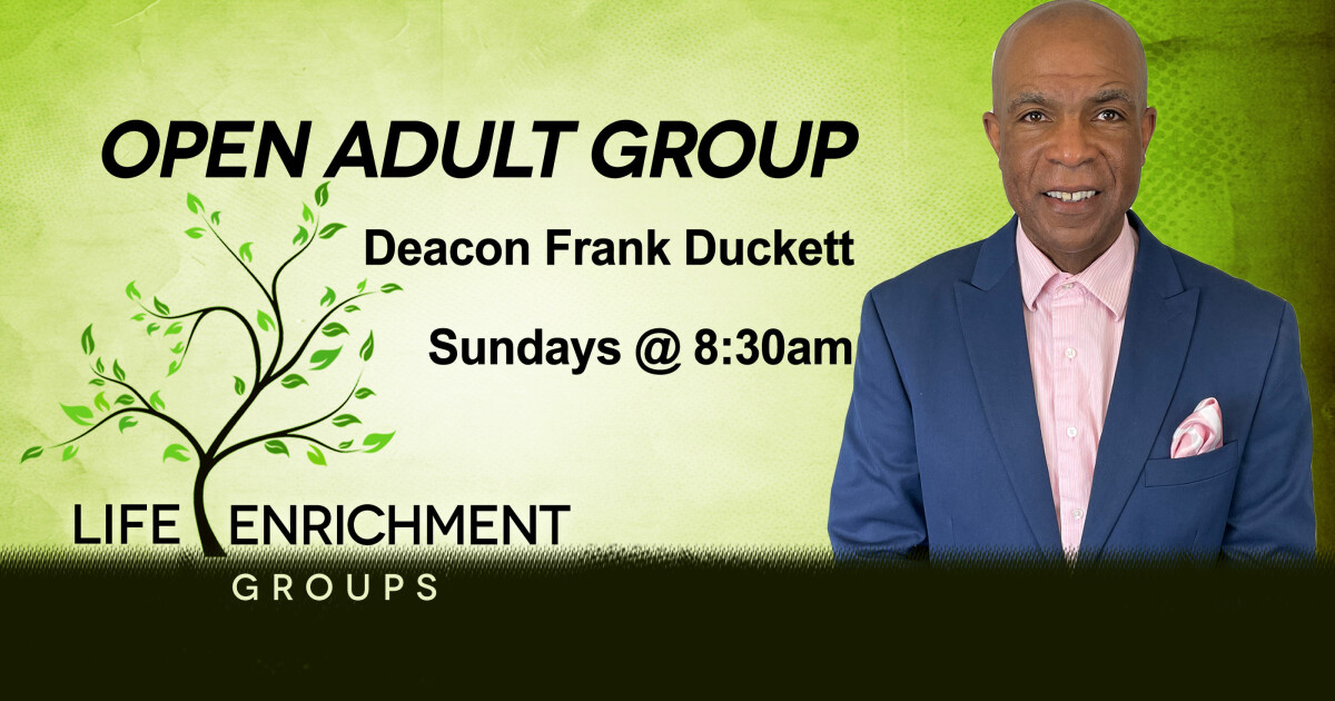 Life Enrichment Groups - Open Adult Group | Nations Ford Community Church