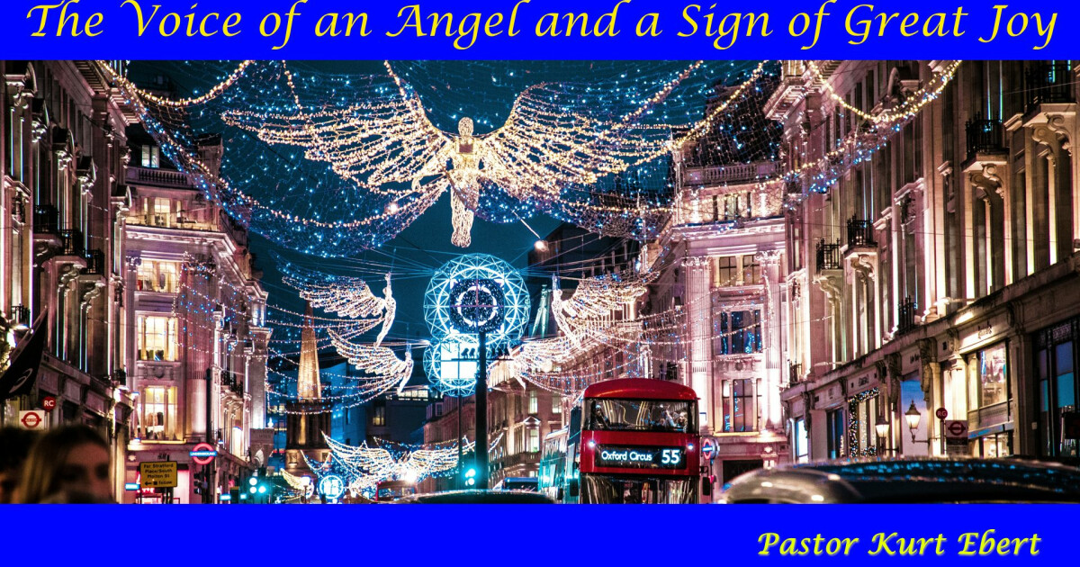 The Voice of an Angel and a Sign of Great Joy | Sermons | Calvary ...