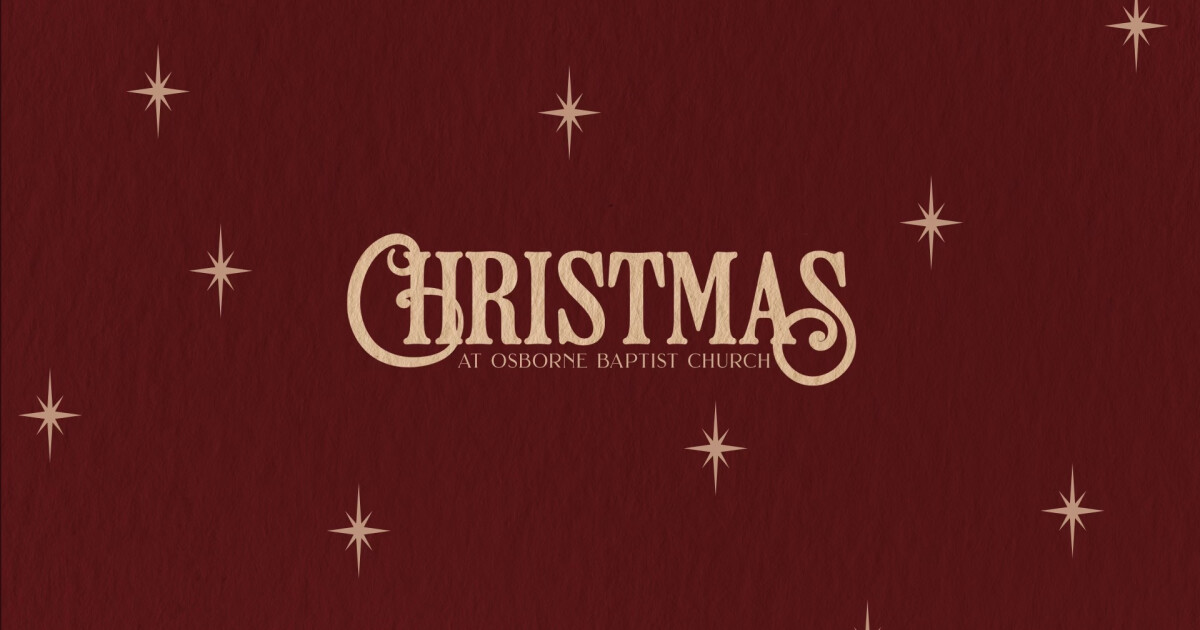 God In A Manger | Sermons | Osborne Baptist Church