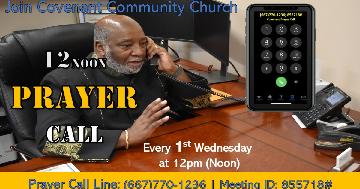 Monthly Prayer Call | Covenant Community Church