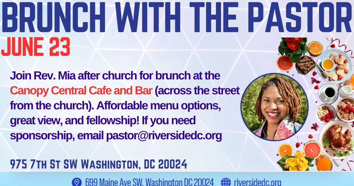 Brunch with the Pastor | Riverside Baptist Church Website