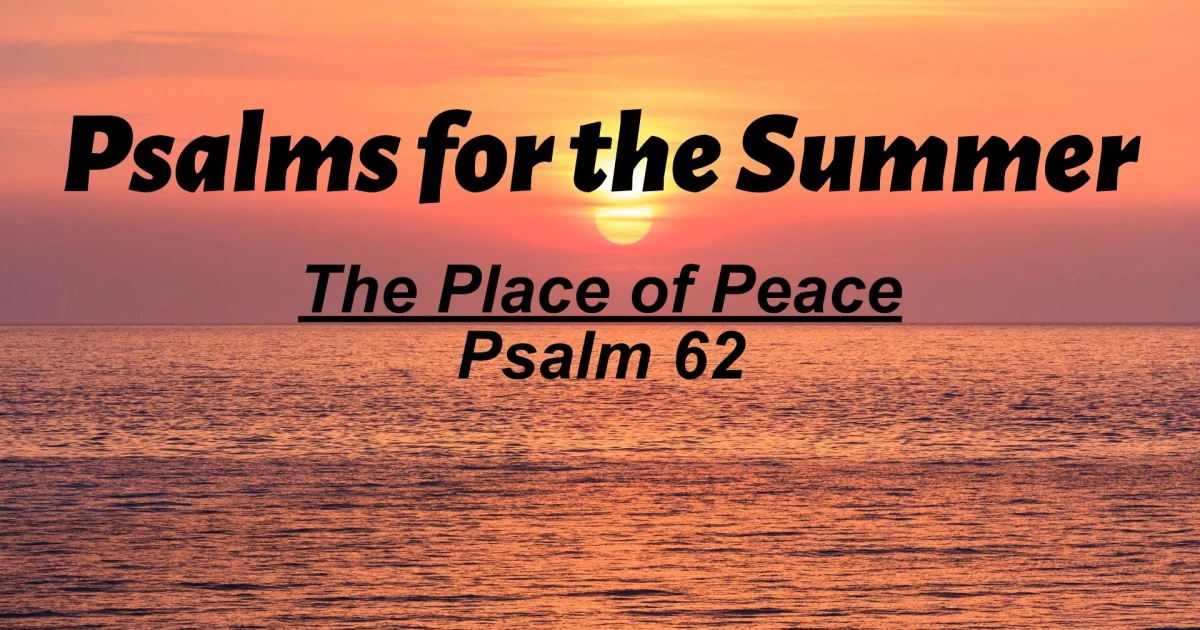 The Place of Peace | Sermons | Second City Church