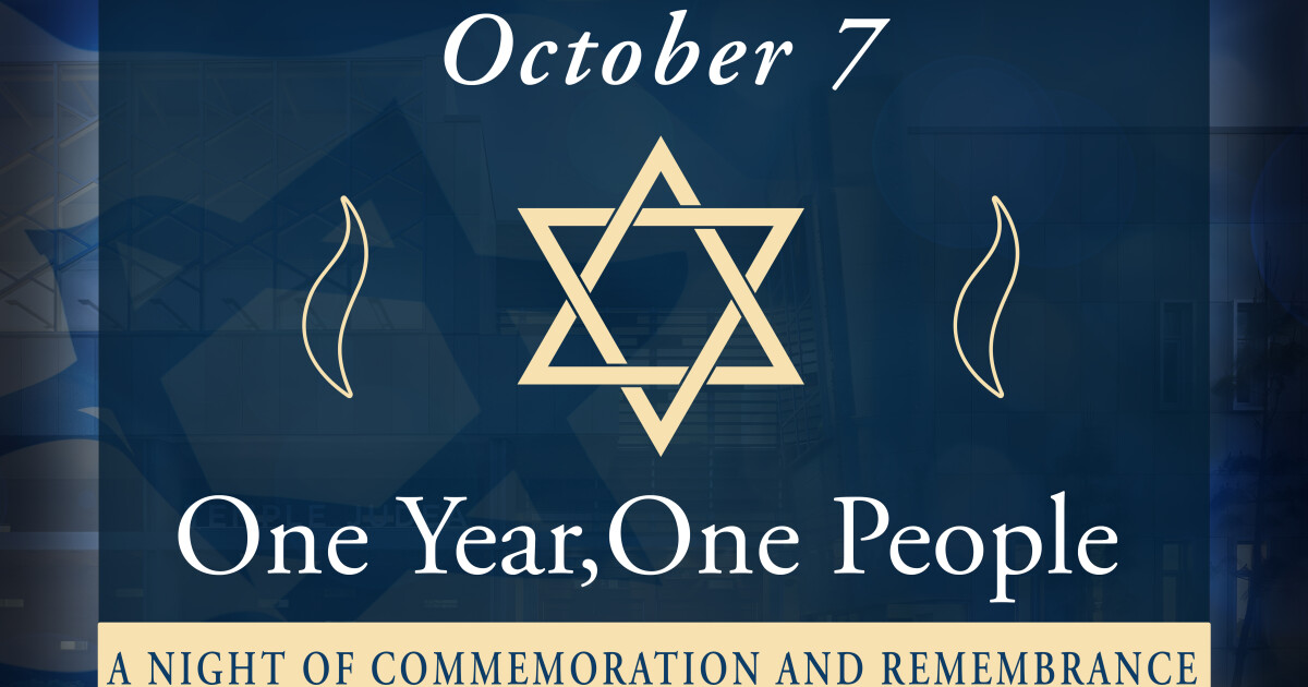 Commemorating October 7 | Articles | Temple Judea