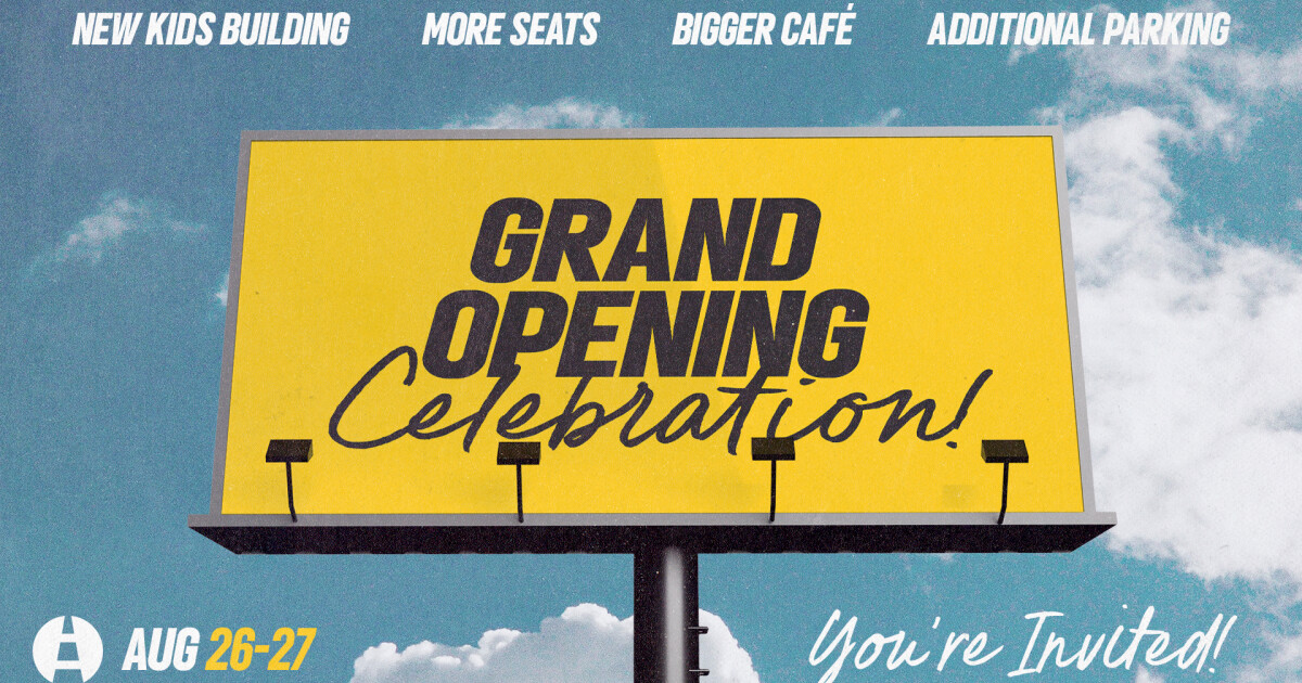Grand Opening Weekend | Milestone Church