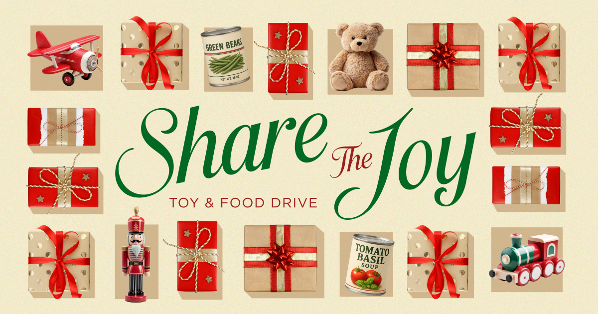 Share the Joy Toy & Food Drive | Bay Life Church