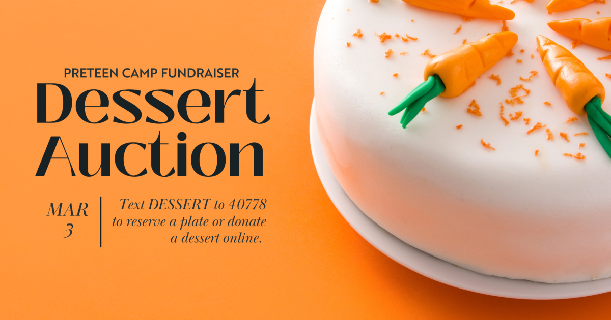 KidMin Dessert Auction | First Odessa