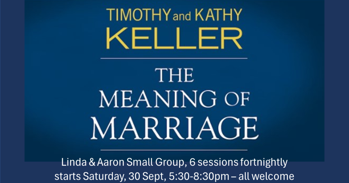 The Meaning of Marriage Study | Union Church