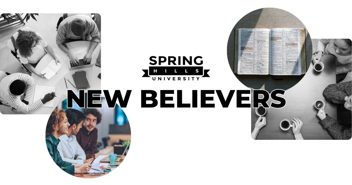 New Believers' Class "Becoming: A Disciple's Journey" | Spring Hills ...