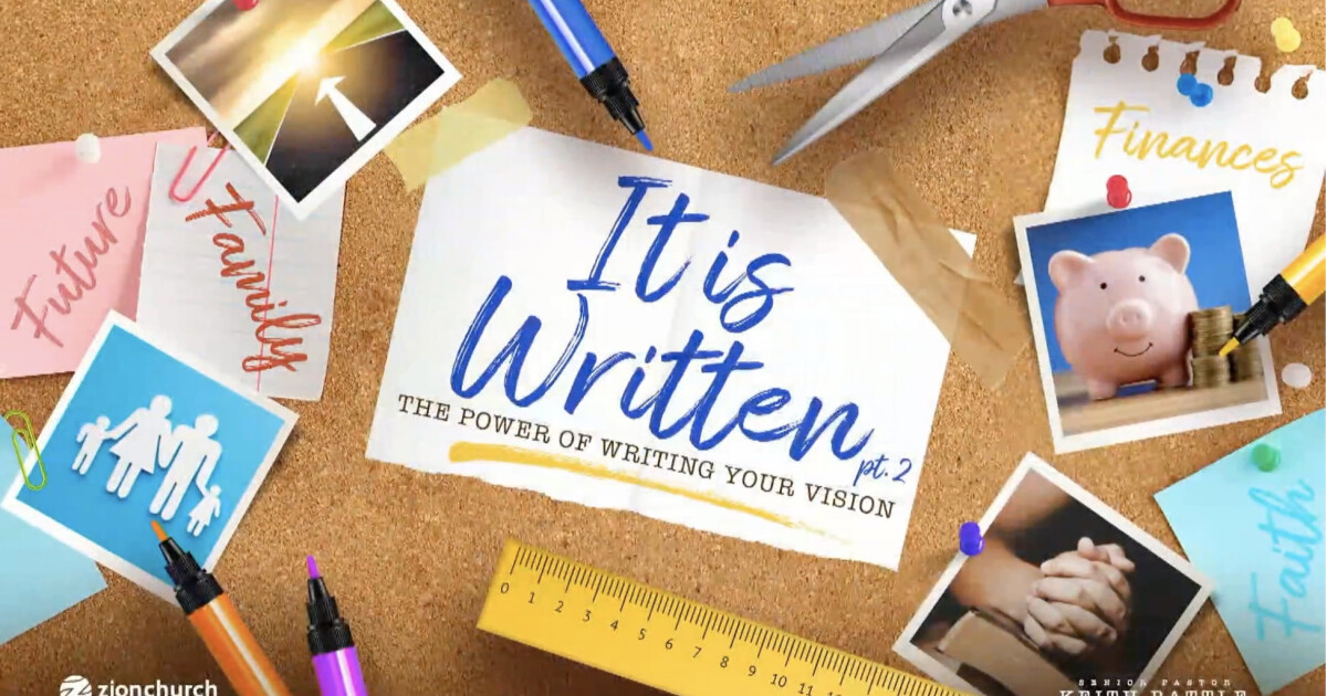 It is Written Pt.2 | Sermons | Zion Church