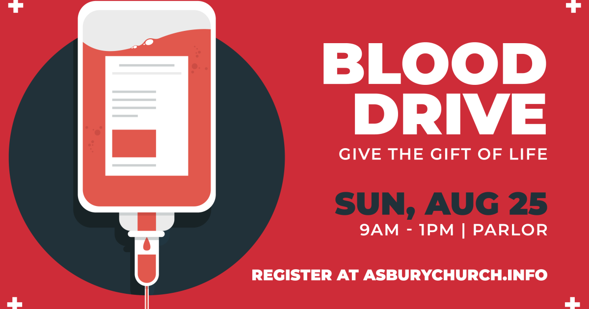 Blood Drive - Fall 2024 | Asbury | Tulsa