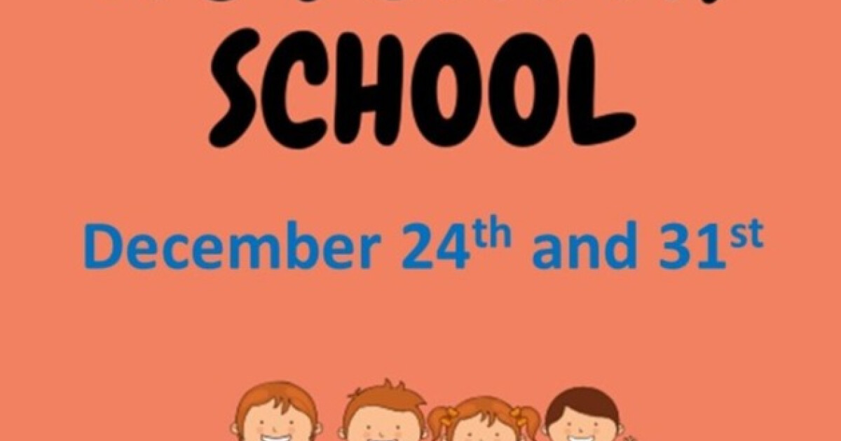 No Sunday School December | Covenant Community Church