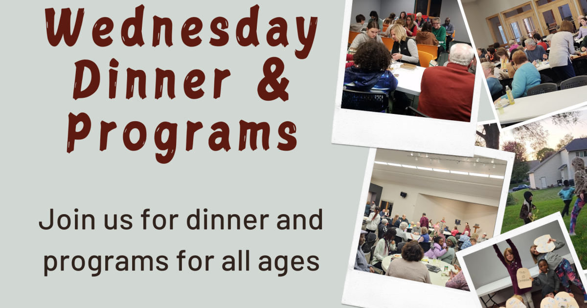 Wednesday Dinner & Programs | Cross Winds United Methodist Church
