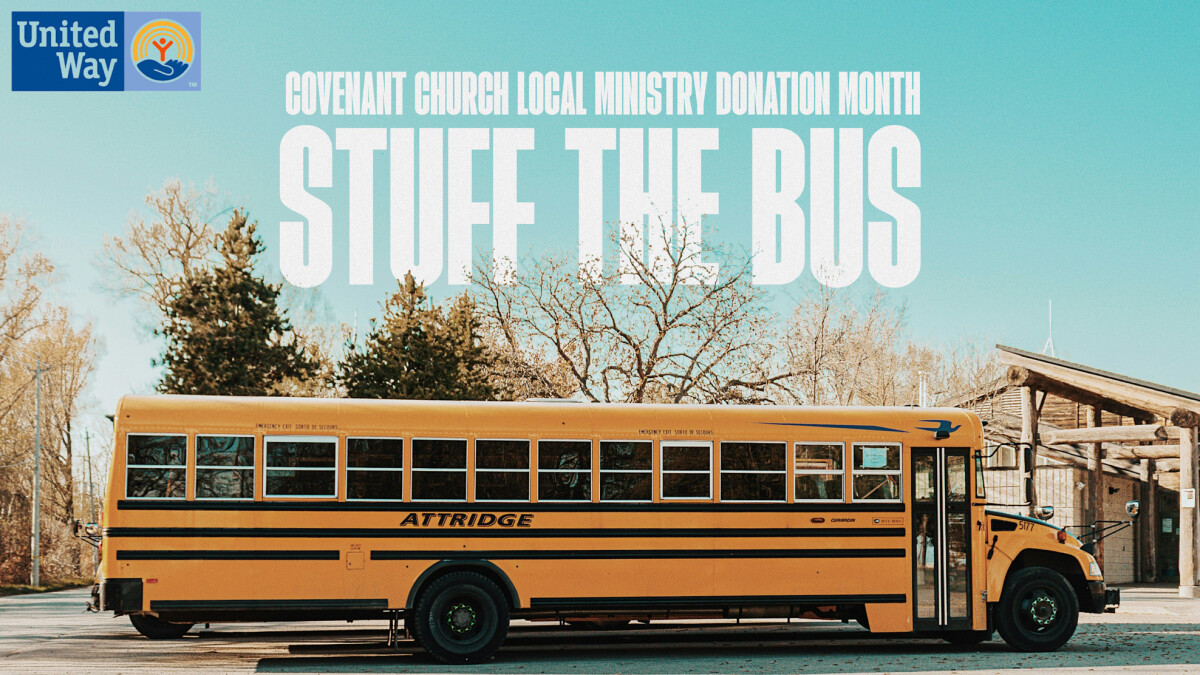 United Way Month for Donations: Stuff the Bus! | Covenant Church