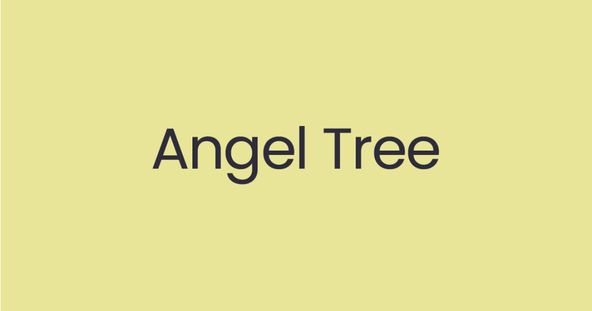Angel Tree | Christ Community Church | Rochester