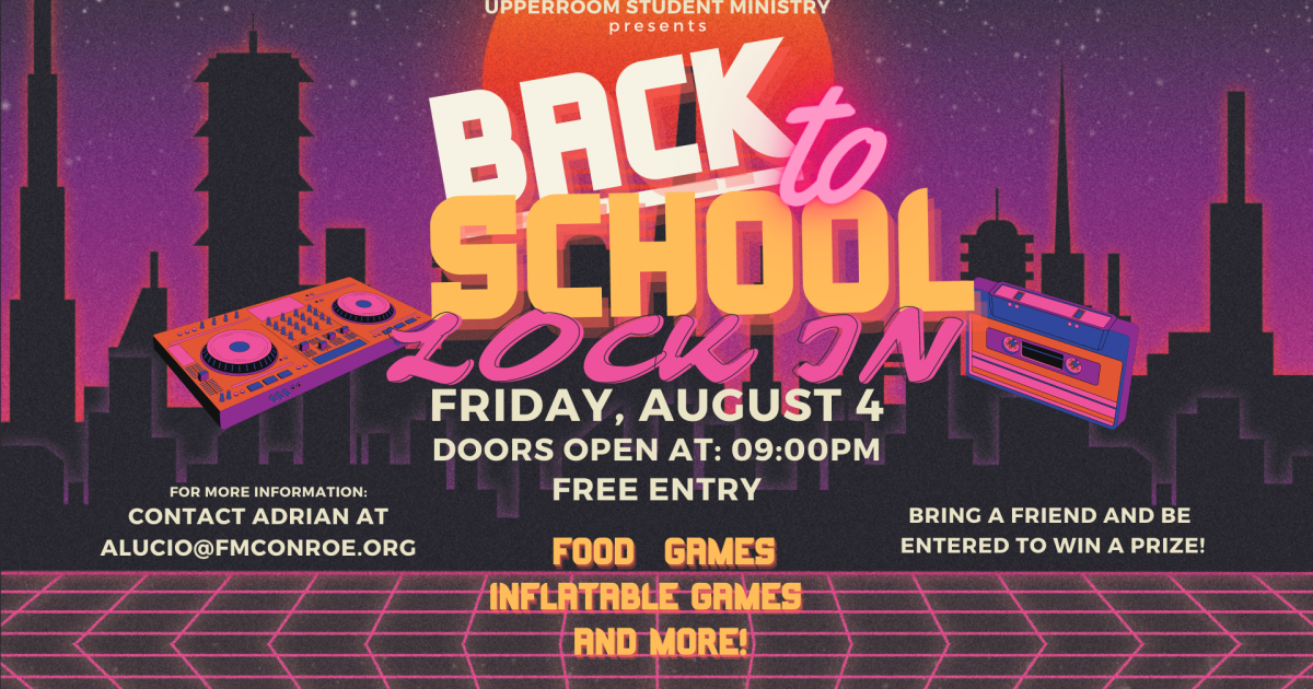 Back To School Lock-In | First Methodist Conroe | Conroe Church