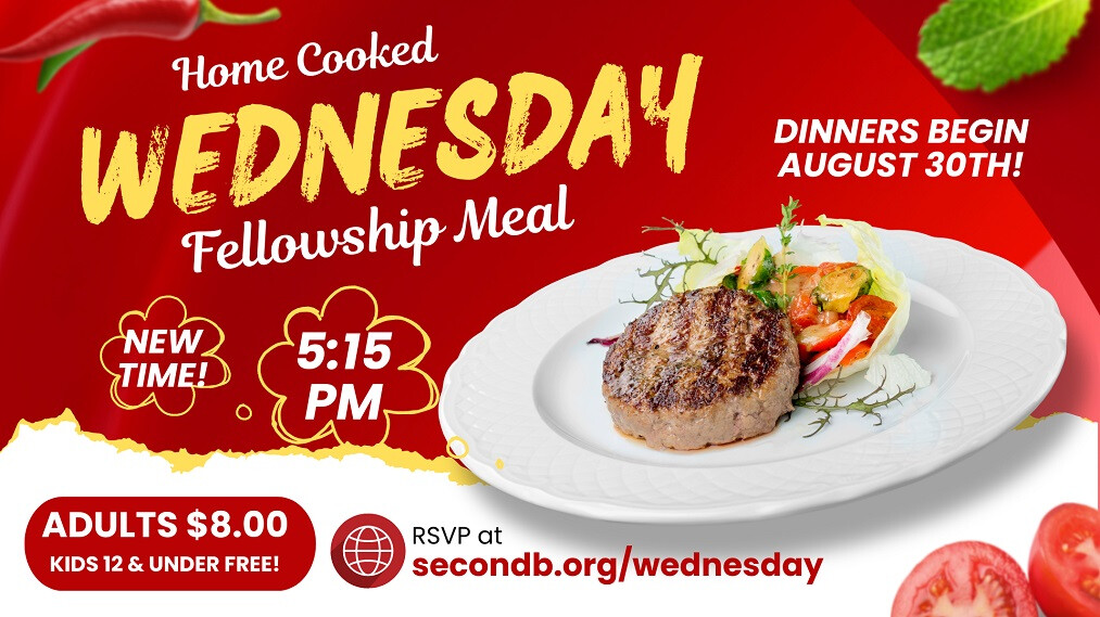 Wednesday Fellowship Meal | Second Baptist Church Lubbock