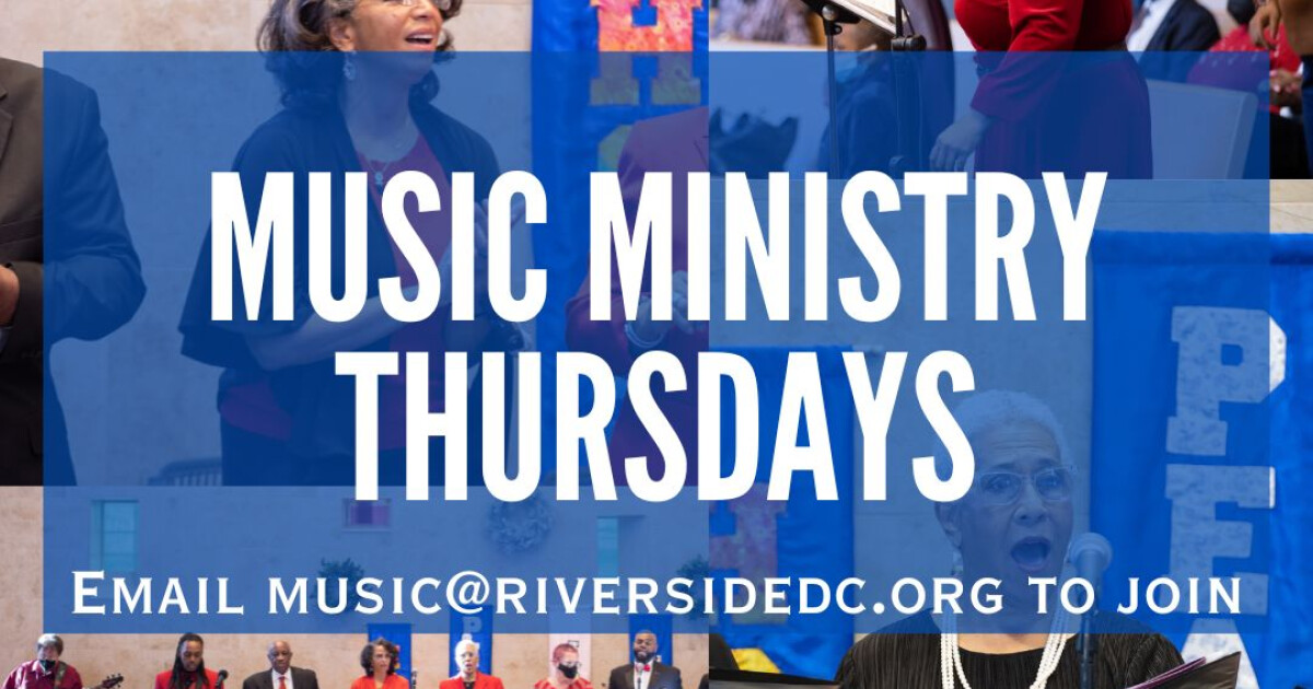 Music Ministry Thursdays | Riverside Baptist Church Website