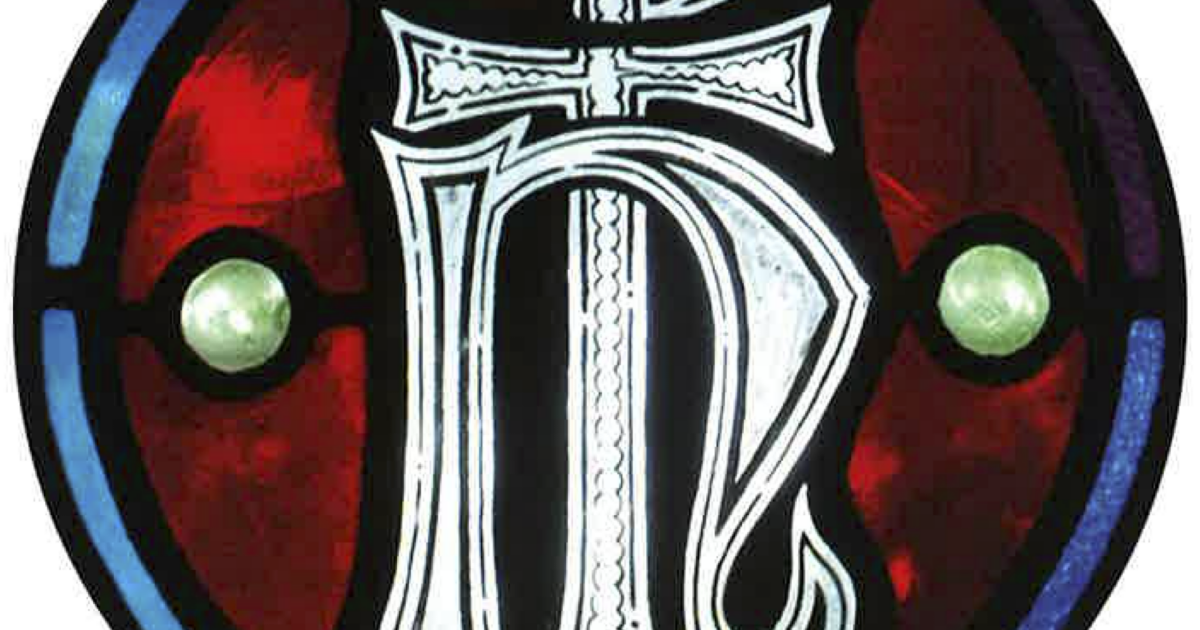 Window #15 - Chi Rho Roundel | The Golden Cockerel | St. Paul's ...