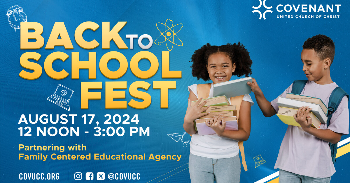 Back To School Fest | Covenant UCC