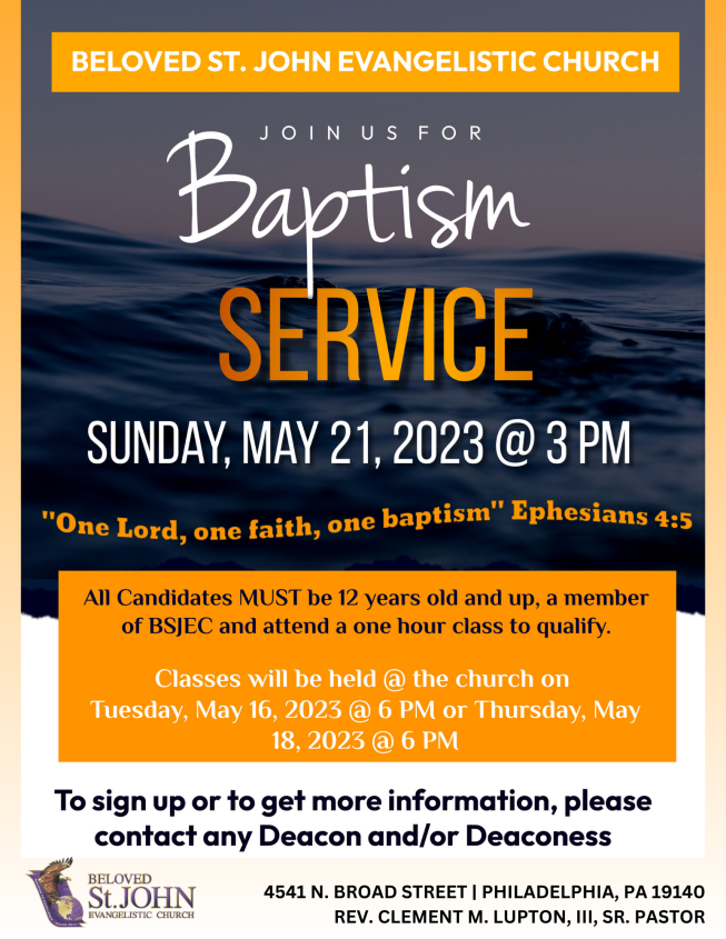 Beloved St. John Evangelistic Church