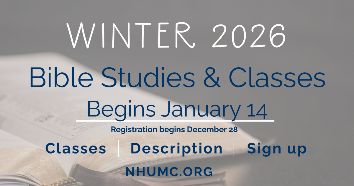 Bible Studies - Winter 2026 | Northern Hills United Methodist Church