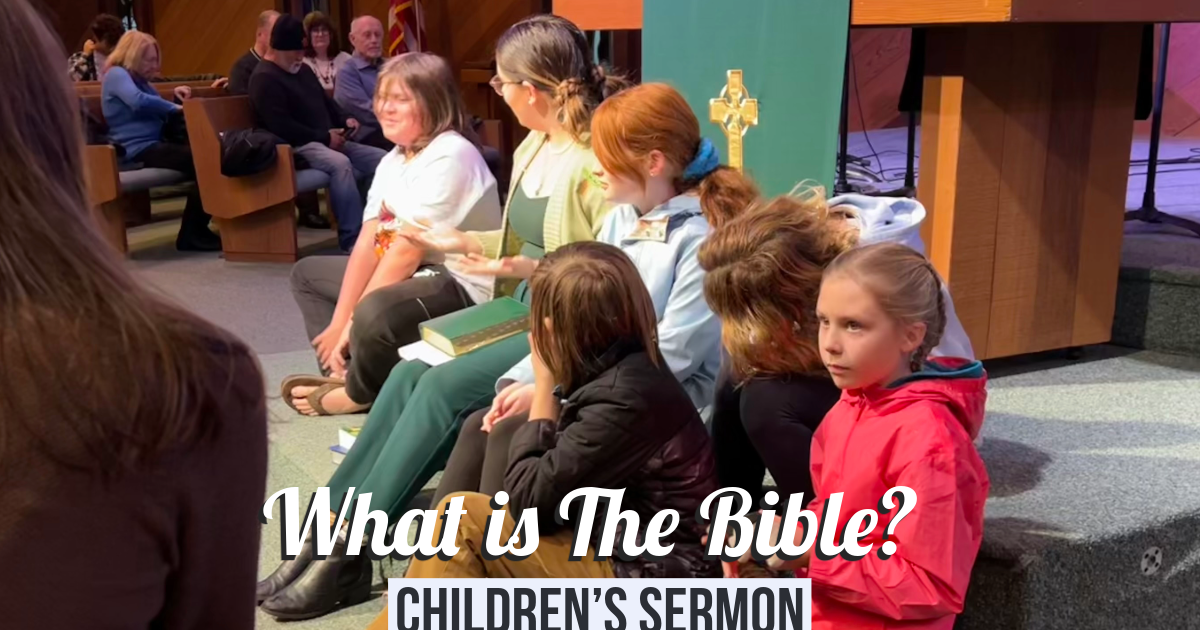 What is The Bible? Children's Sermon | Children's Videos | Presbyterian ...