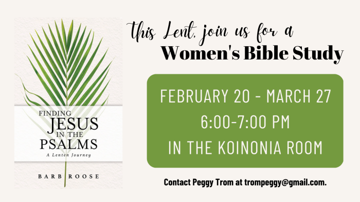 Lent at McFirst | McAllen First UMC