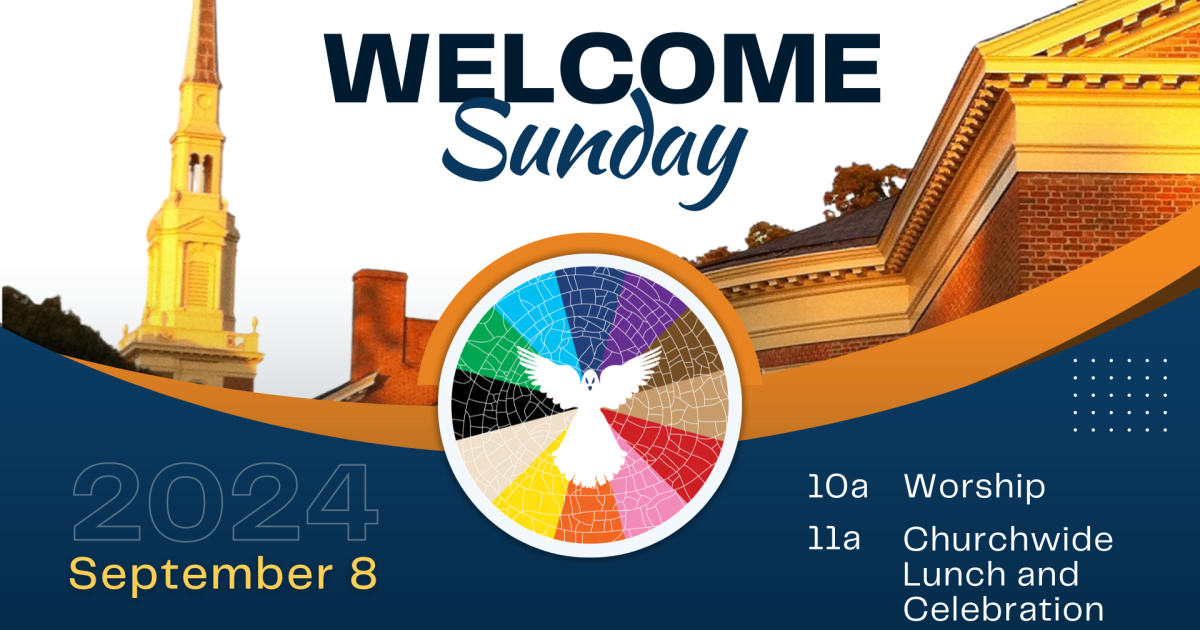 Welcome Sunday 2024 | Articles | Myers Park Baptist Church