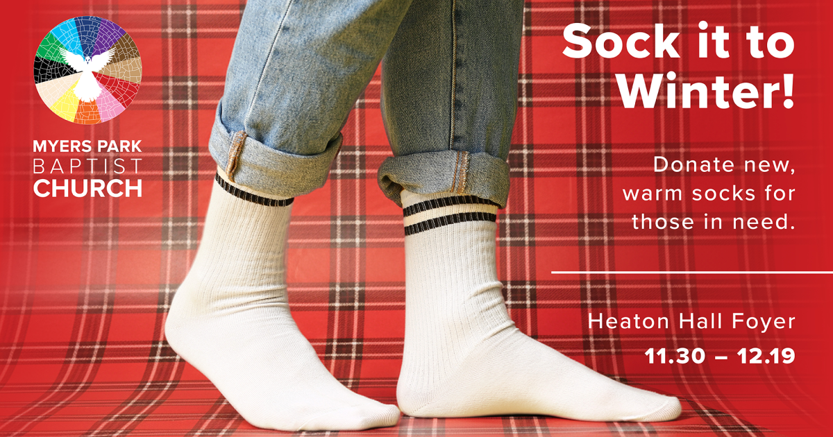 Holiday Sock Drive | Myers Park Baptist Church