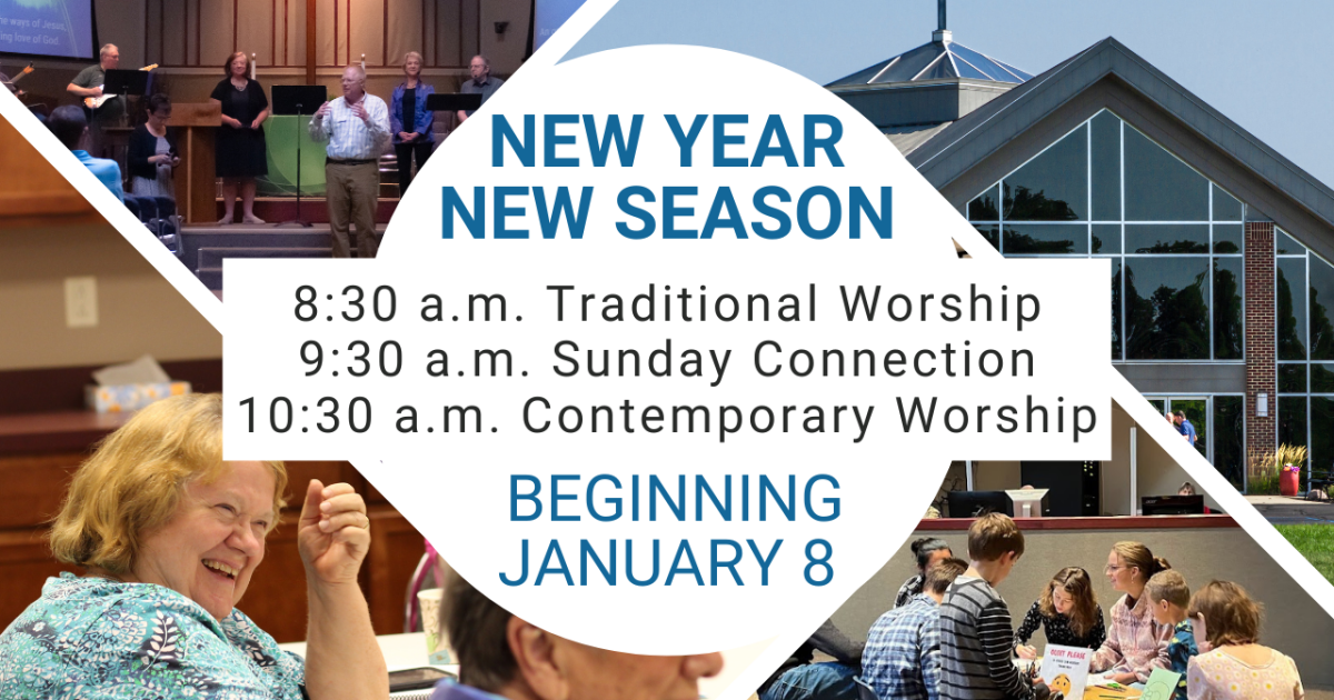 New Year, New Season, New Sunday Morning Schedule | Announcements | St ...