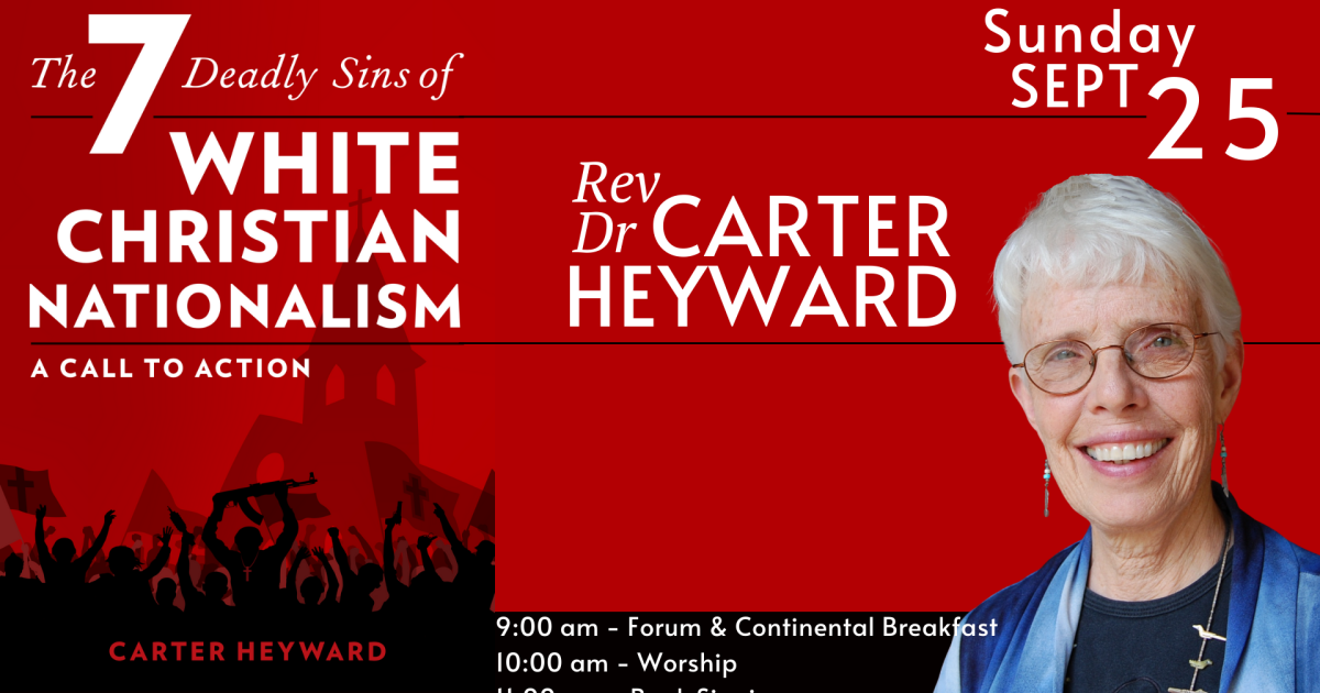 Rev. Dr. Carter Heyward | Myers Park Baptist Church