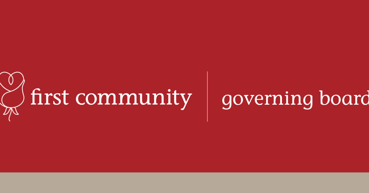 Governing Board Documents | First Community