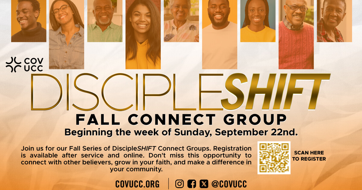 Fall 2024 DicipleSHIFT Connect Group 1 | Covenant UCC