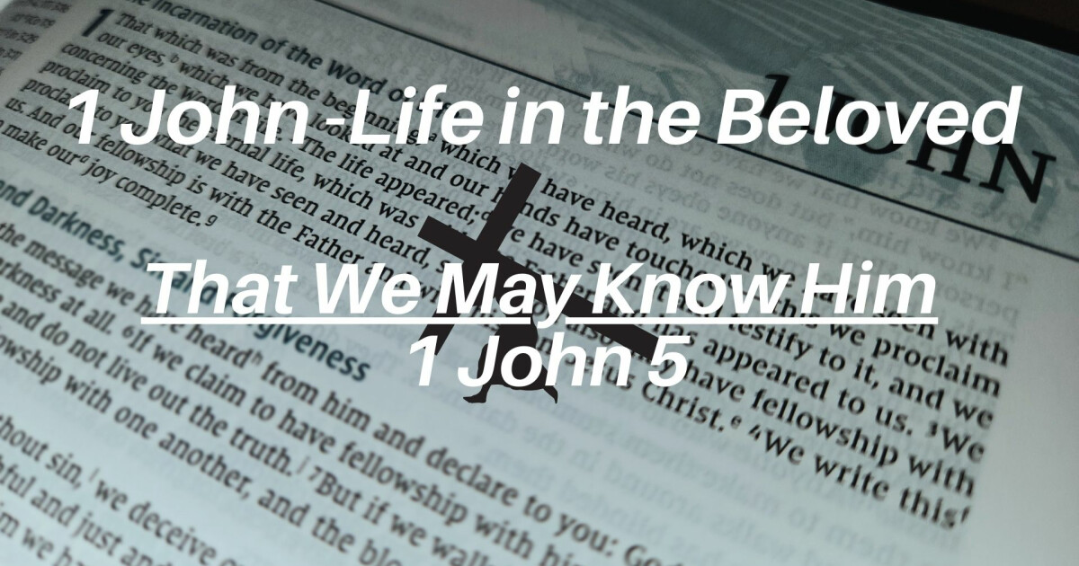 That We May Know Him | Sermons | Second City Church