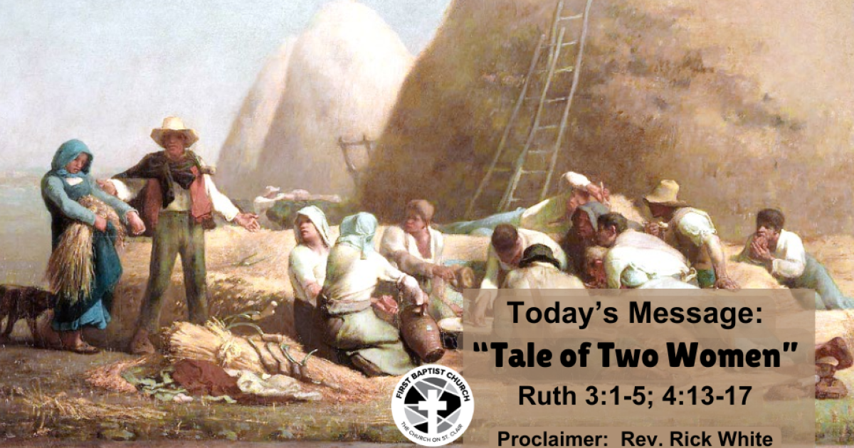 Tale of Two Women | Sermons | First Baptist Church | Frankfort