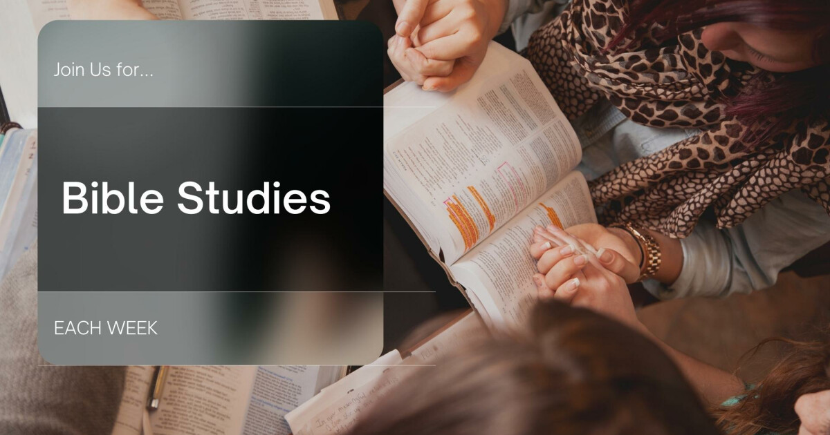 Weekly Bible Studies | Second Baptist Church Lancaster