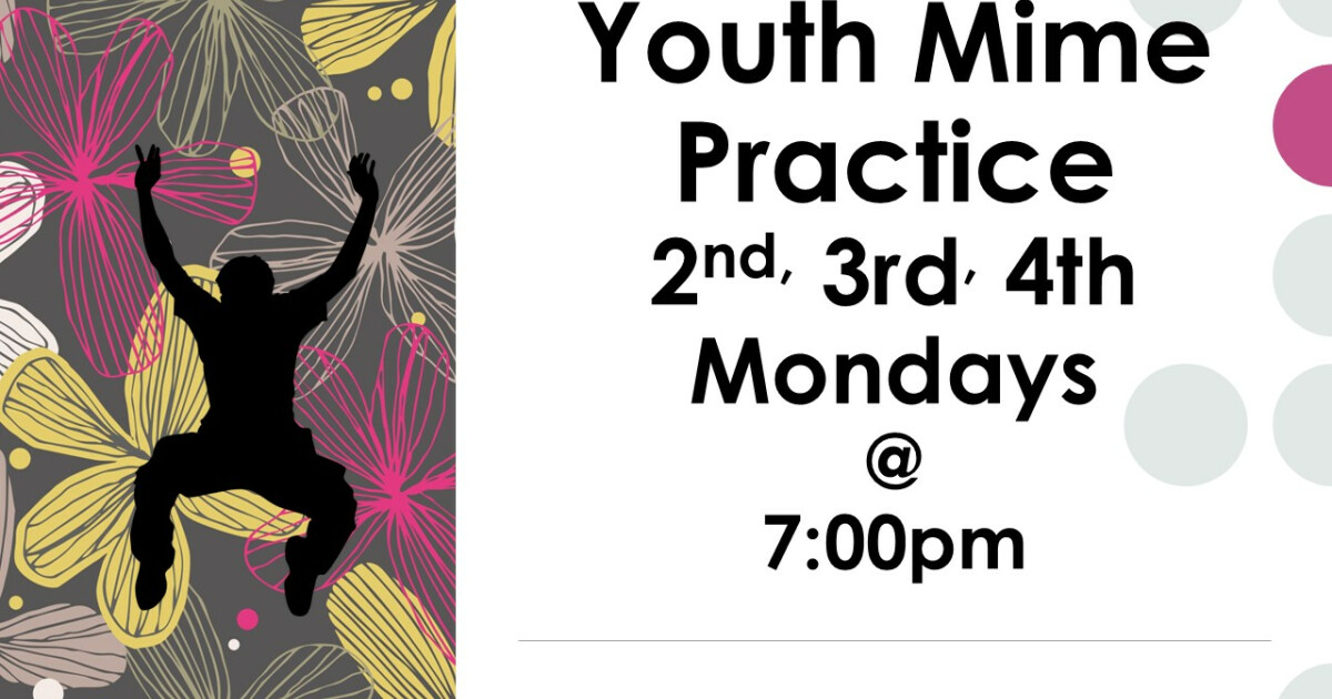 Youth Mime Practice | Covenant Community Church