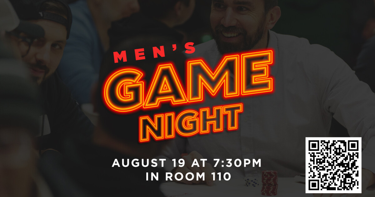 Men's Game Night | Fellowship Bible Church - Roswell | GA