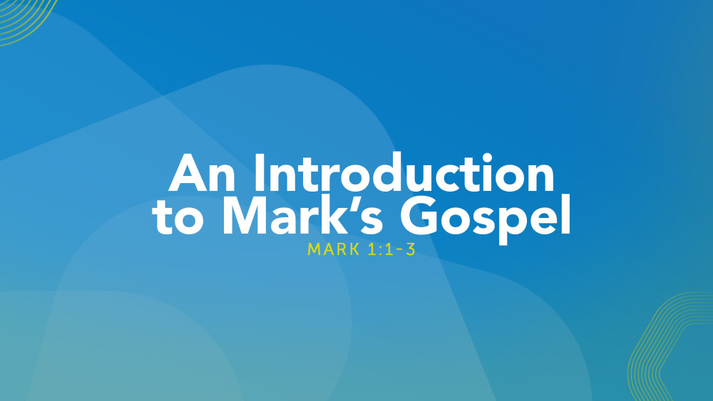 An Introduction to Mark's Gospel - MAR001 | Sermons | Search the Scriptures