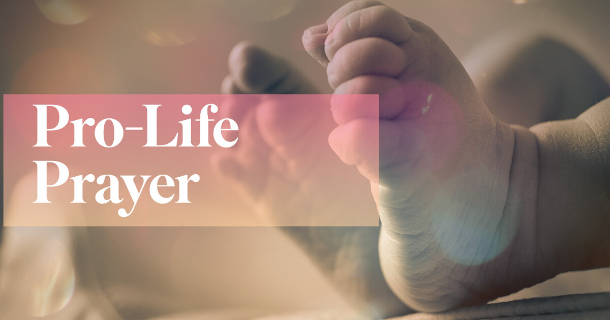 1st Monday Pro-Life Prayer | Christ Fellowship of West Chicago