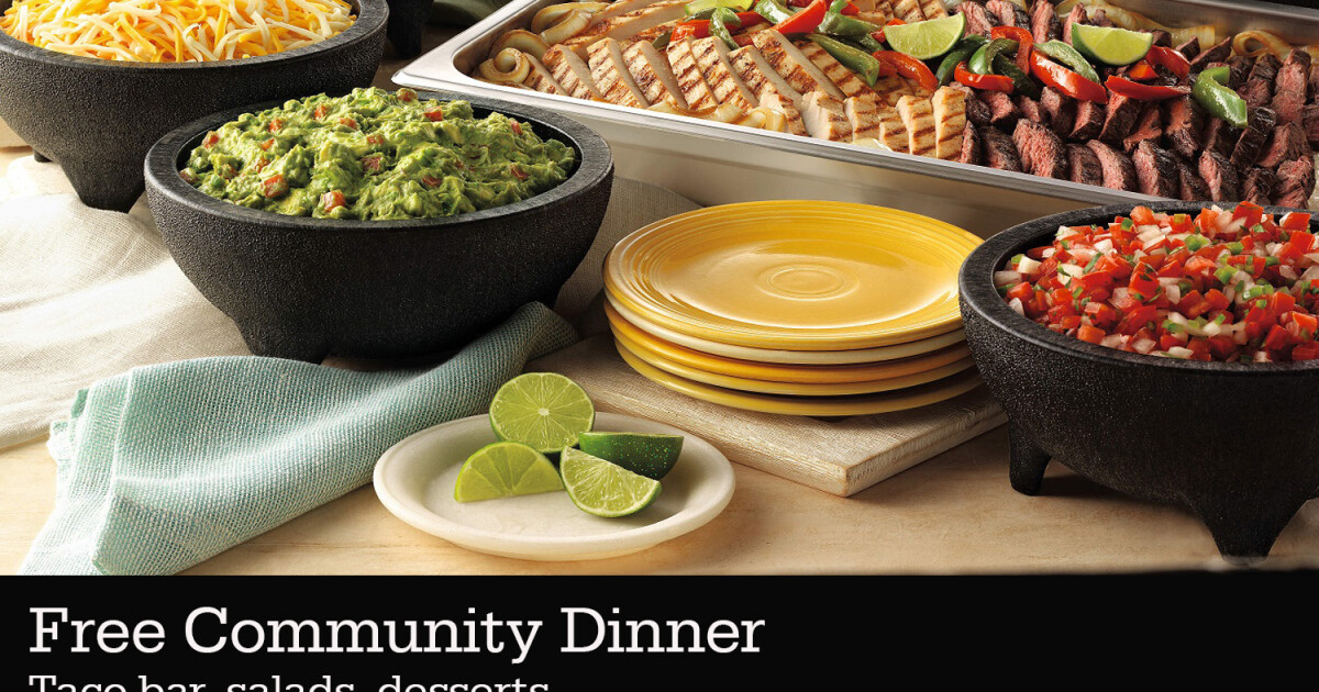 April's Free Community Dinner | Union Chapel United Methodist Church