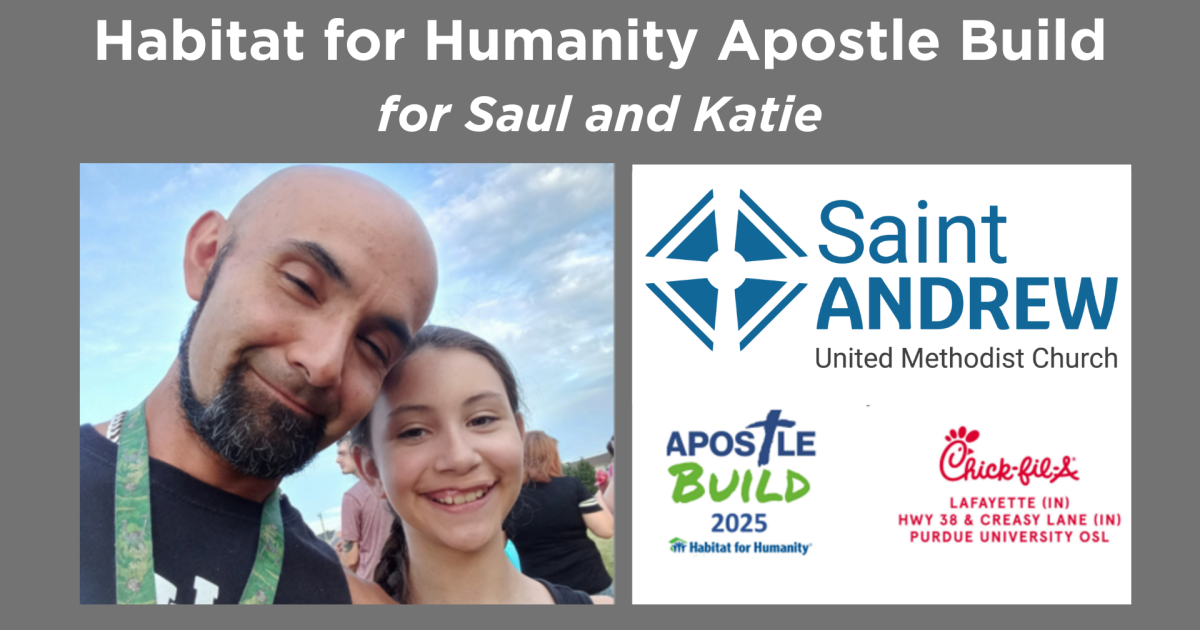Habitat for Humanity Apostle Build for Saul and Katie | Announcements ...