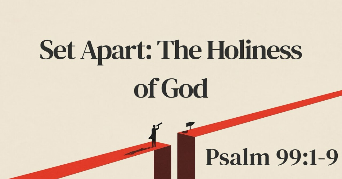 Set Apart: The Holiness of God | Bible Studies For Life | First Baptist ...