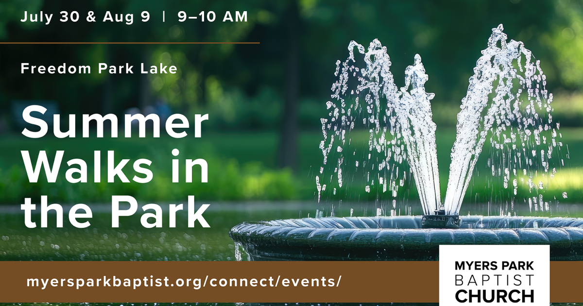 Summer Walks in the Park | Myers Park Baptist Church