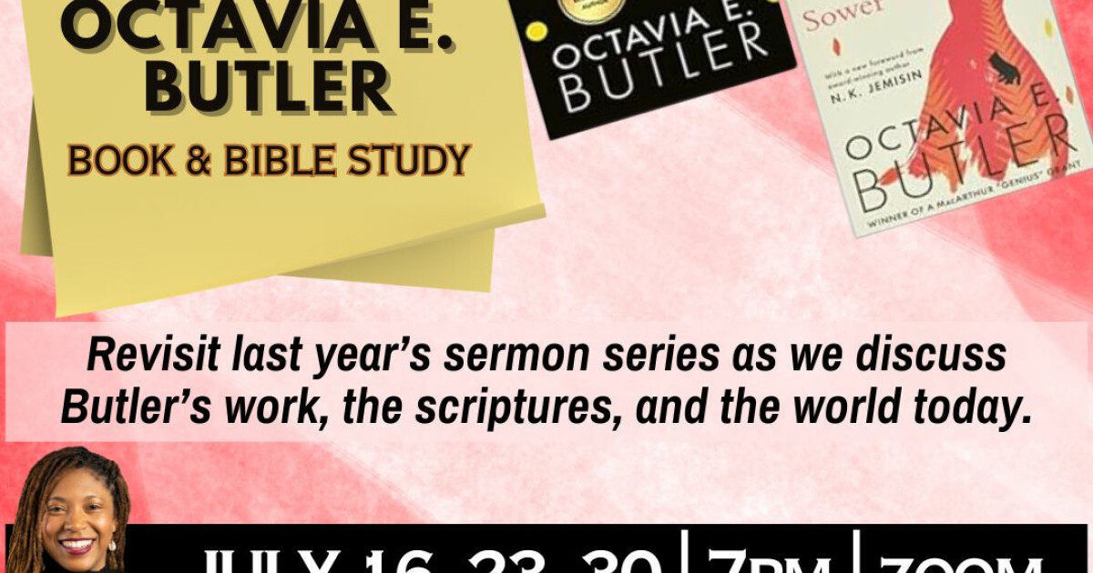 Notes from Octavia Butler | Book and Bible Study | Riverside Baptist ...