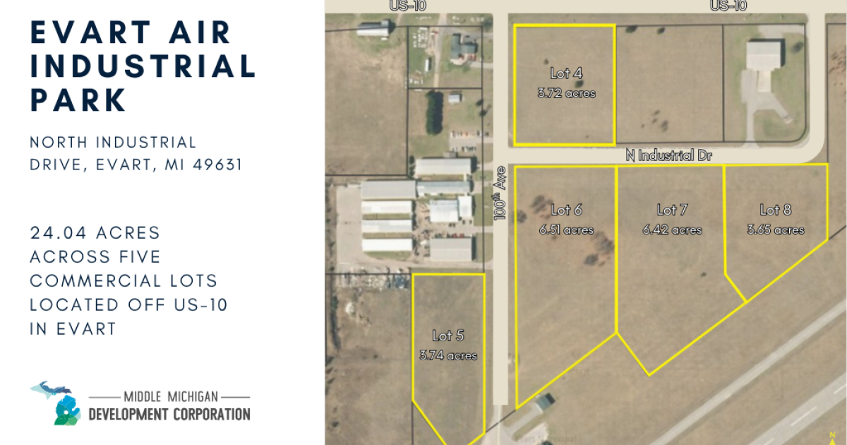Evart Air North Industrial Property | Featured Properties | Middle ...