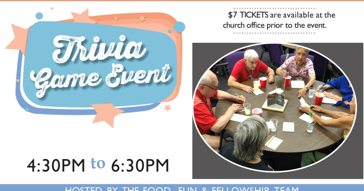 4:30 PM Trivia Night | Desert Hills Lutheran Church