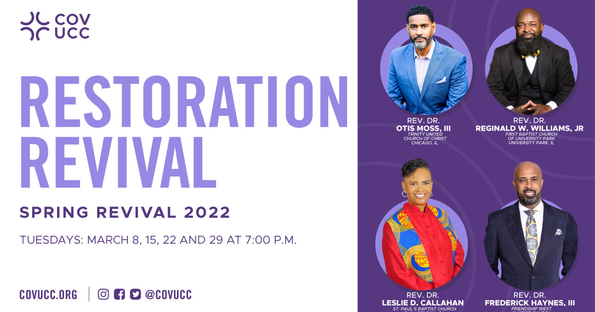 Restoration Spring Revival 2022 | Covenant UCC