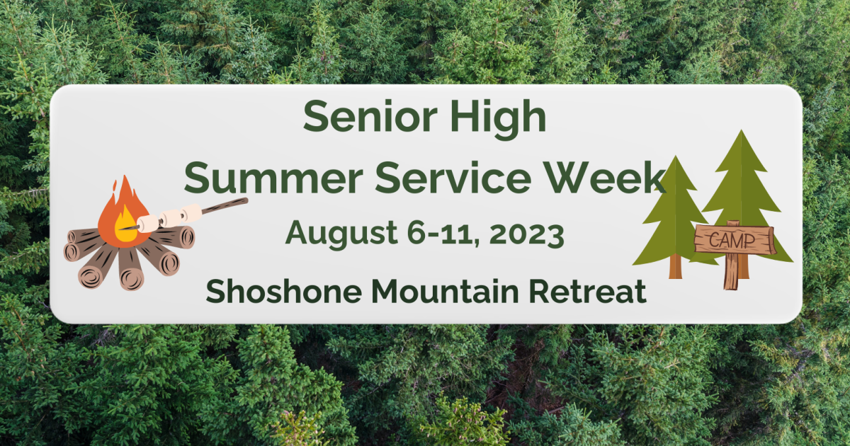 Redeemer Senior High - Summer Service Week 2023 | Redeemer Lutheran Church