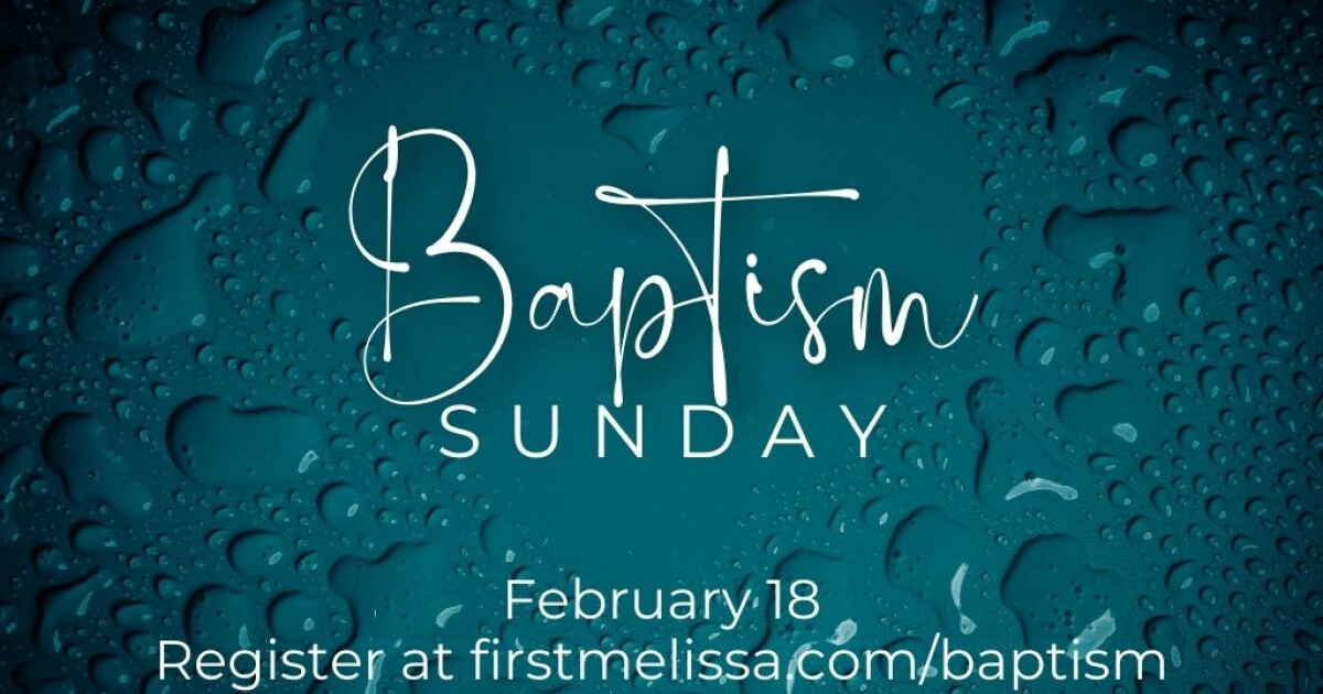 Baptism | First Melissa